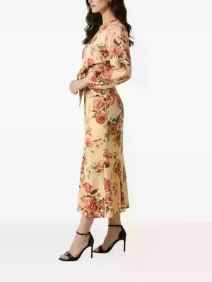 Guess Ryan Linen Midi Skirt