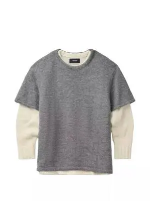 NAHMIAS Layered Sweater - Grey