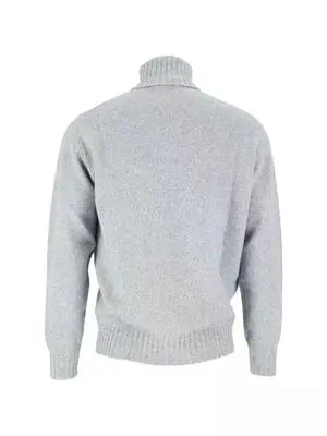 FILIPPO DE LAURENTIIS Ribbed-knit Roll-neck Sweater