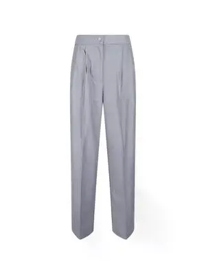 THE FRANKIE SHOP Doyer Pleated Trousers - Grey