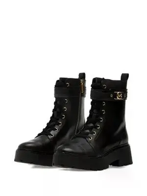 Michael Kors Mandy Lace-up Combat Boots