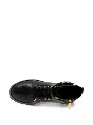 Michael Kors Mandy Lace-up Combat Boots