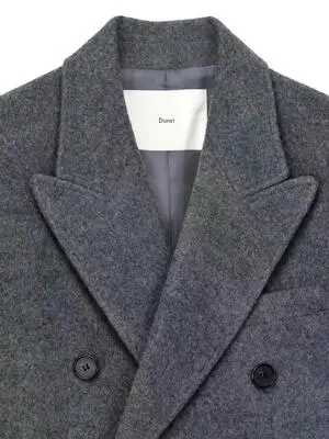 DUNST Double-breasted Peak-lapel Coat