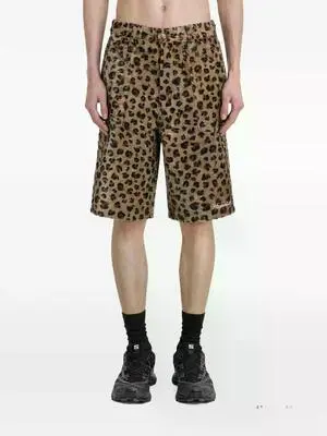 HUMAN MADE Leopard-print Shorts - Neutrals