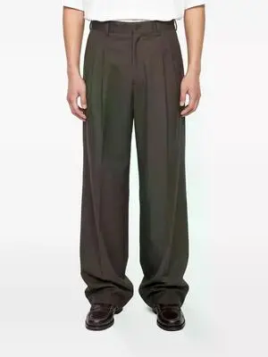 SSSTEIN Pleated Wide-leg Trousers