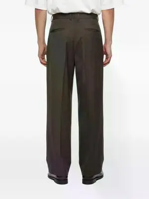 SSSTEIN Pleated Wide-leg Trousers