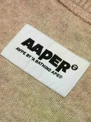 AAPE BY *A BATHING APE Graphic-knit Sweater