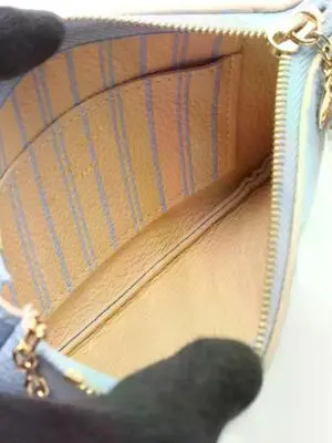LOUIS VUITTON 2010s Clés Monogram Empreinte Pochette Pouch