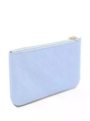 LOUIS VUITTON 2010s Clés Monogram Empreinte Pochette Pouch - Blue