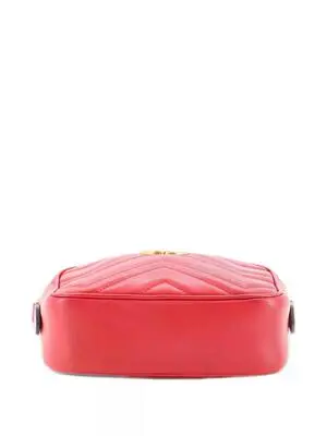 Gucci Gg Marmont Shoulder Bag Matelasse Leather Mini Crossbody Bag