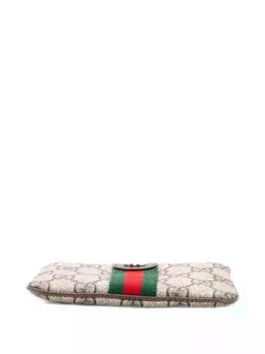 Gucci Ophidia Key Case Gg Coated Canvas Pouch