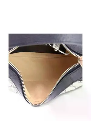 Gucci Ophidia Half Moon Bag Gg Coated Canvas Mini Hobo Bag