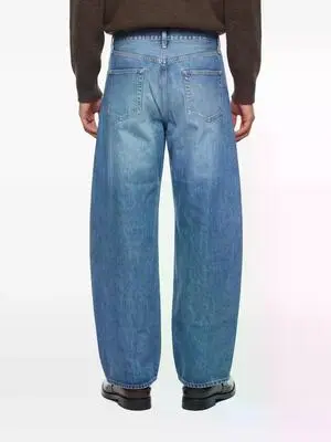 SSSTEIN Panelled Faded-effect Jeans