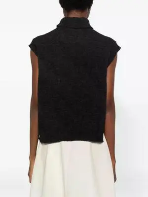 RAME Roll-neck Sleeveless Vest
