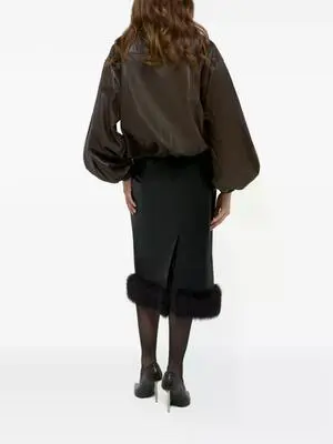 DUCIE Lena Leather Jacket