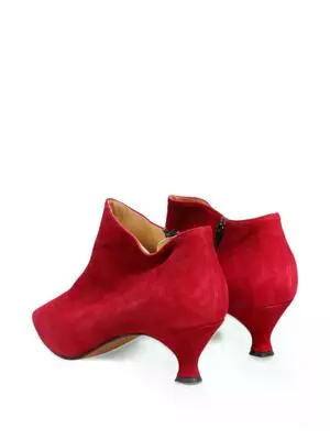 Dolce & Gabbana X Sergio Rossi Suede Pointed-toe Ankle Boots