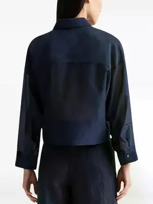 TWP Nextex Ruffle-trimmed Organza Shirt