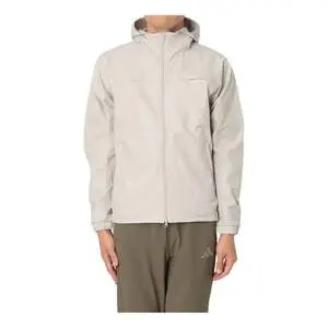 Adidas Woven Hooded Jacket Asia Sizing - Grey