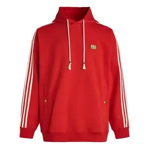 Adidas Lunar New Year Hoodie Asia Sizing - Red