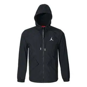 JORDAN Utility Woven Jacket Asia Sizing - Black