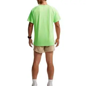 Nike Stride Aero-fit T-shirt 'volt Light Silver