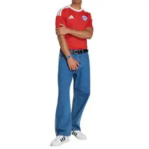 Adidas Chile 26 Home Fan Jersey Asia Sizing