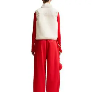 Nike X Skims Sherpa Oversized Vest 'ecru - Nskm Ecru