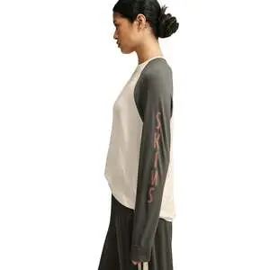 Nike X Skims Stretch Knit Long-sleeve Top 'ecru Boulder