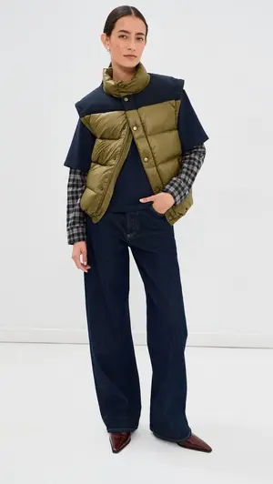 CARO EDITIONS Convertible Puffer Jacket