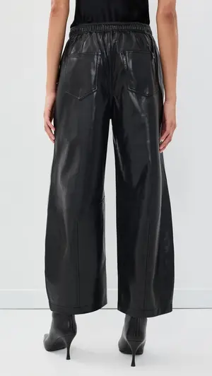 Cinq À Sept Vegan Leather Brooks Pants