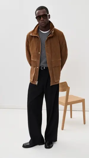 Joe's Jeans Suede Modern Travel Jacket