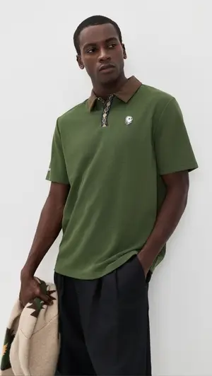 MALBON X Grateful Dead Fairway Dancing Buckets Polo