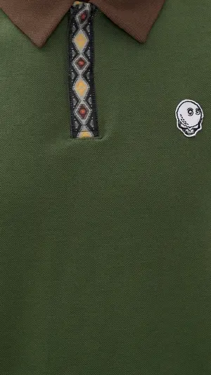 MALBON X Grateful Dead Fairway Dancing Buckets Polo