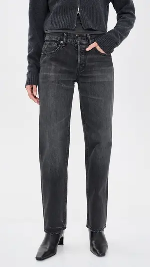 Moussy Vintage Irwin Straight Low Jeans