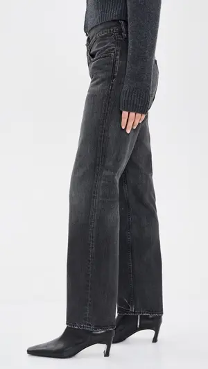 Moussy Vintage Irwin Straight Low Jeans