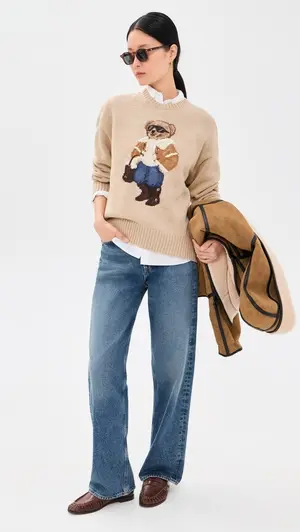 Polo Ralph Lauren Winter Polo Bear Crew Sweater