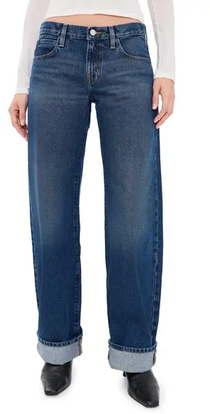 FRAME The Low Bow Jeans
