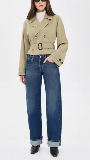 FRAME The Low Bow Jeans
