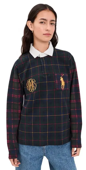 Polo Ralph Lauren Long Sleeve Collared Rugby Polo