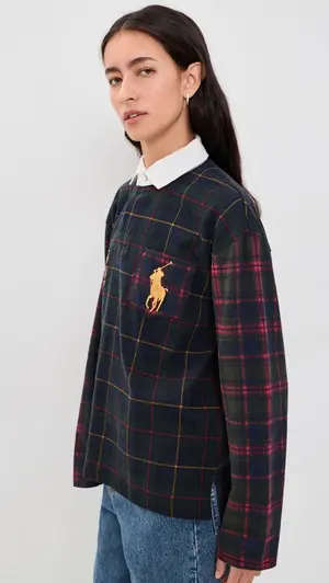 Polo Ralph Lauren Long Sleeve Collared Rugby Polo