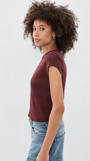 IRO PARIS Sybel Linen Tee