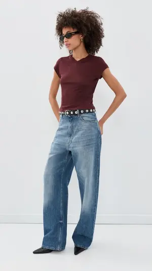 IRO PARIS Sybel Linen Tee
