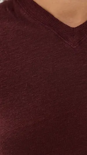 IRO PARIS Sybel Linen Tee