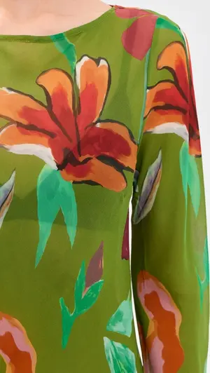 VRG GRL Luka Sheer Maxi Dress