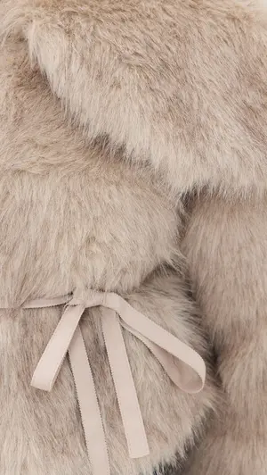 HOUSE OF SUNNY Gaia Faux Fur Jacket