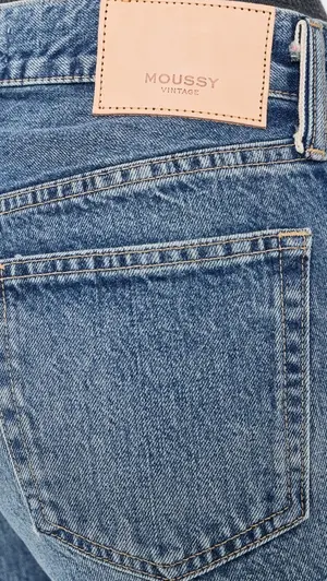 Moussy Vintage Clinton Straight Low Jeans