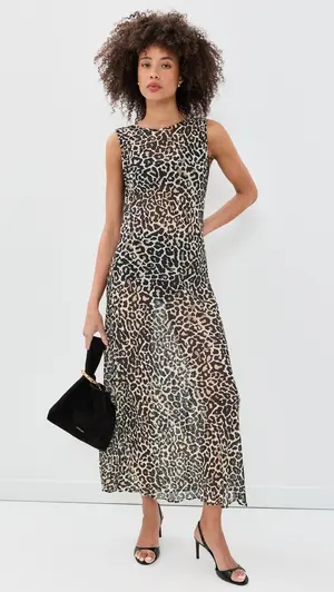 VRG GRL Francesca Sheer Maxi Dress