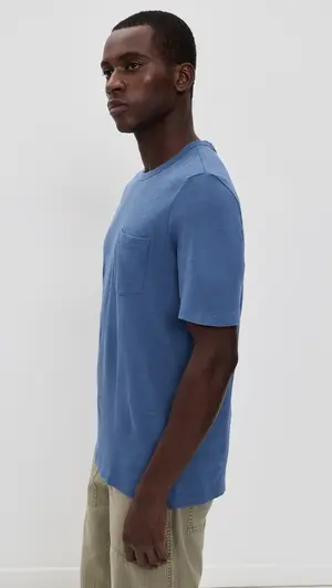 Faherty Brand Sunwashed Pocket Tee