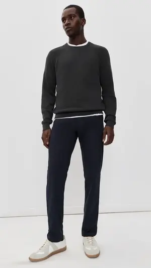 RHONE Rib Crew Neck Sweater