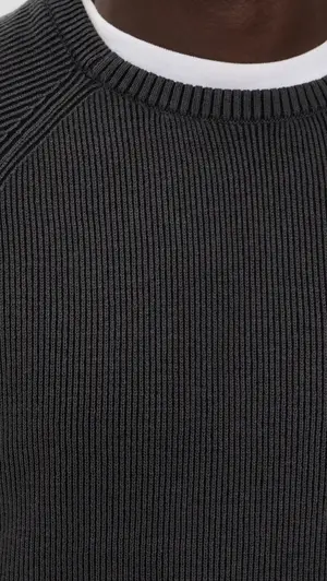 RHONE Rib Crew Neck Sweater